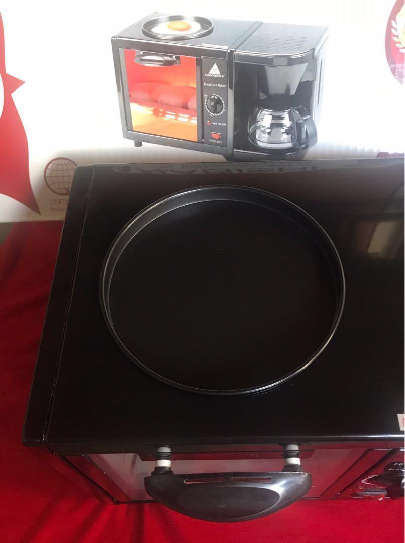 Hanabishi 3in1 Breakfast Maker (Oven,Coffee Maker,Frying Pan), TV ...