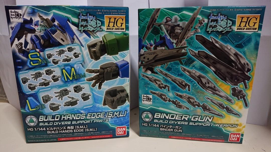BNIB HG 1/144, Gundam OO Diver with Diver Ace Unit, Build Hands Edge ...