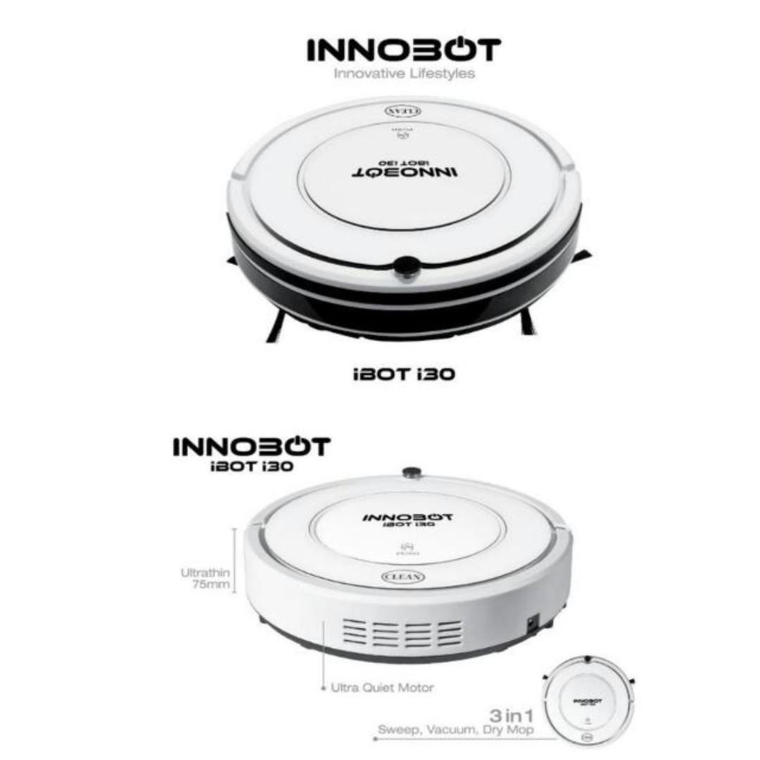 INNOBOT Robotic Vacuum cleaner iBot i30, TV & Home Appliances, Vacuum ...