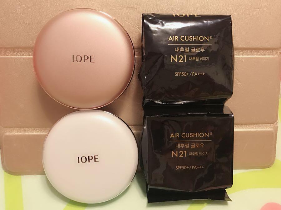 IOPE AIR CUSHION N21 SPF50+/PA+++, Beauty & Personal Care, Face, Makeup on Carousell