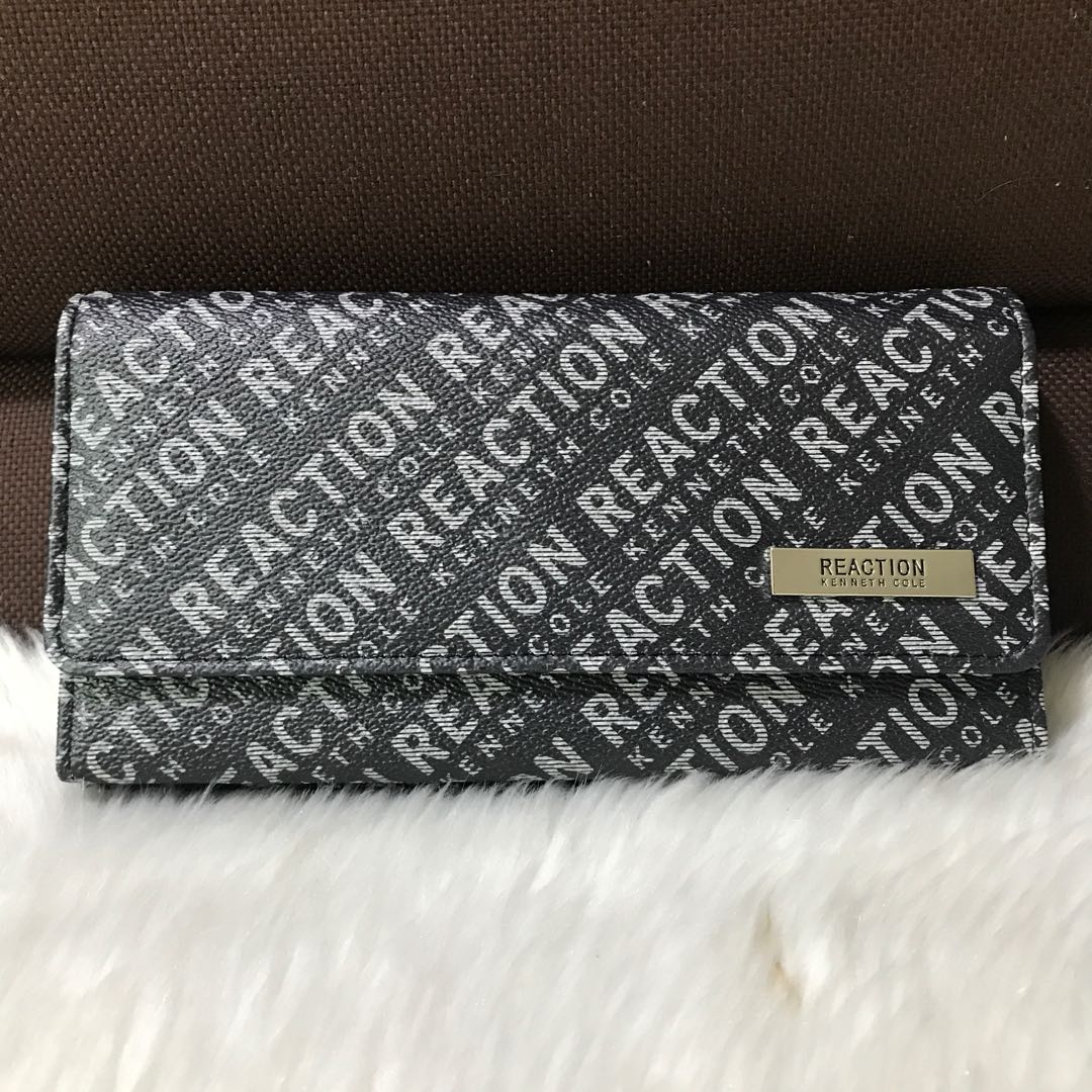Kenneth Cole Reaction Tri-Fold Women's Wallet, Women's Fashion, Bags ...