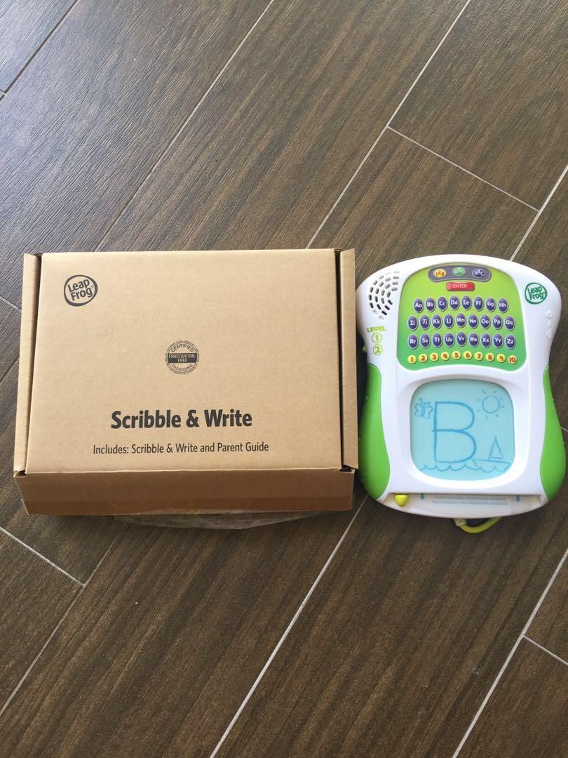 Leapfrog Scribble And Write Pad, Hobbies & Toys, Toys & Games on Carousell