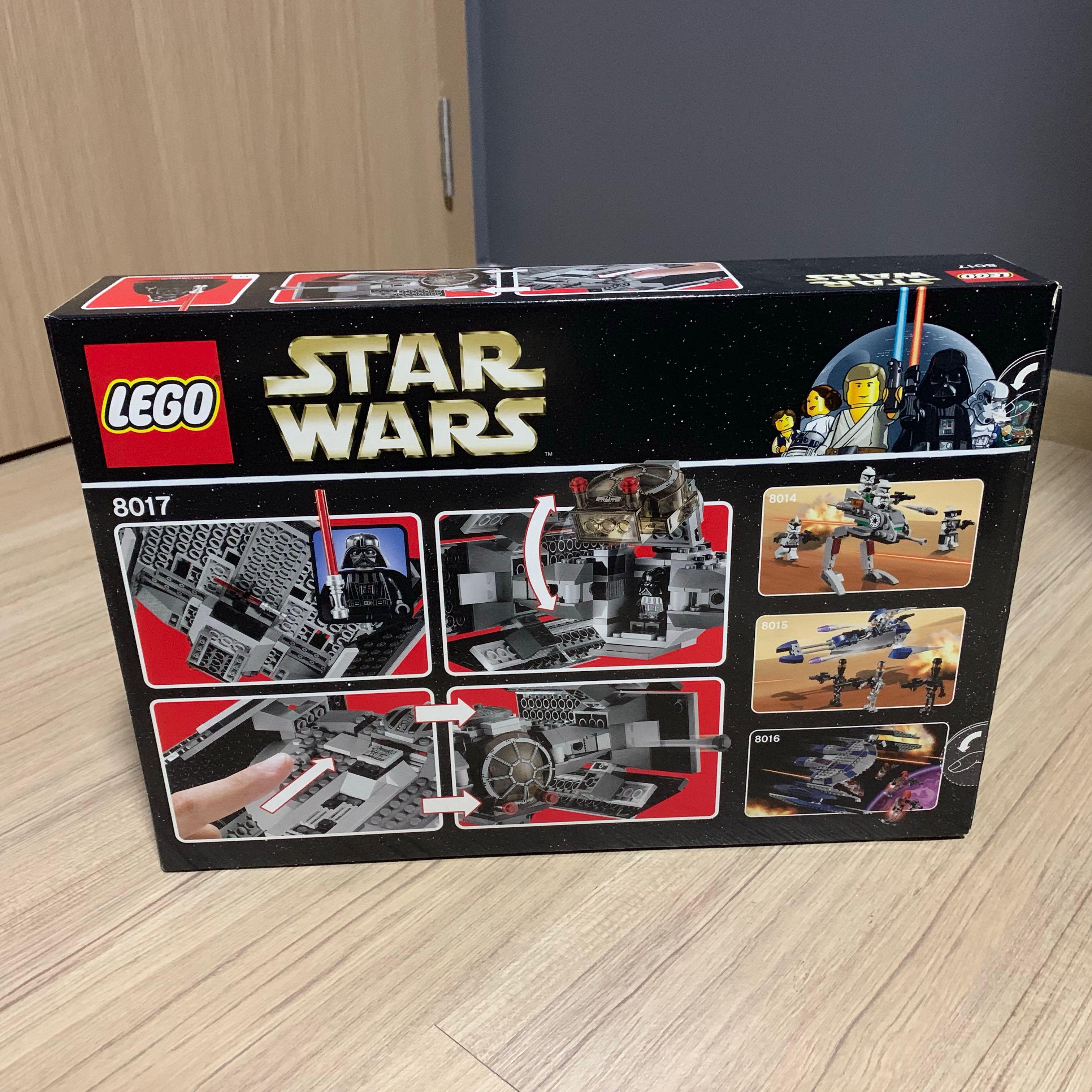 Lego 8017 Starwars Darth Vader's Tie Fighter (Retired Set), Hobbies ...