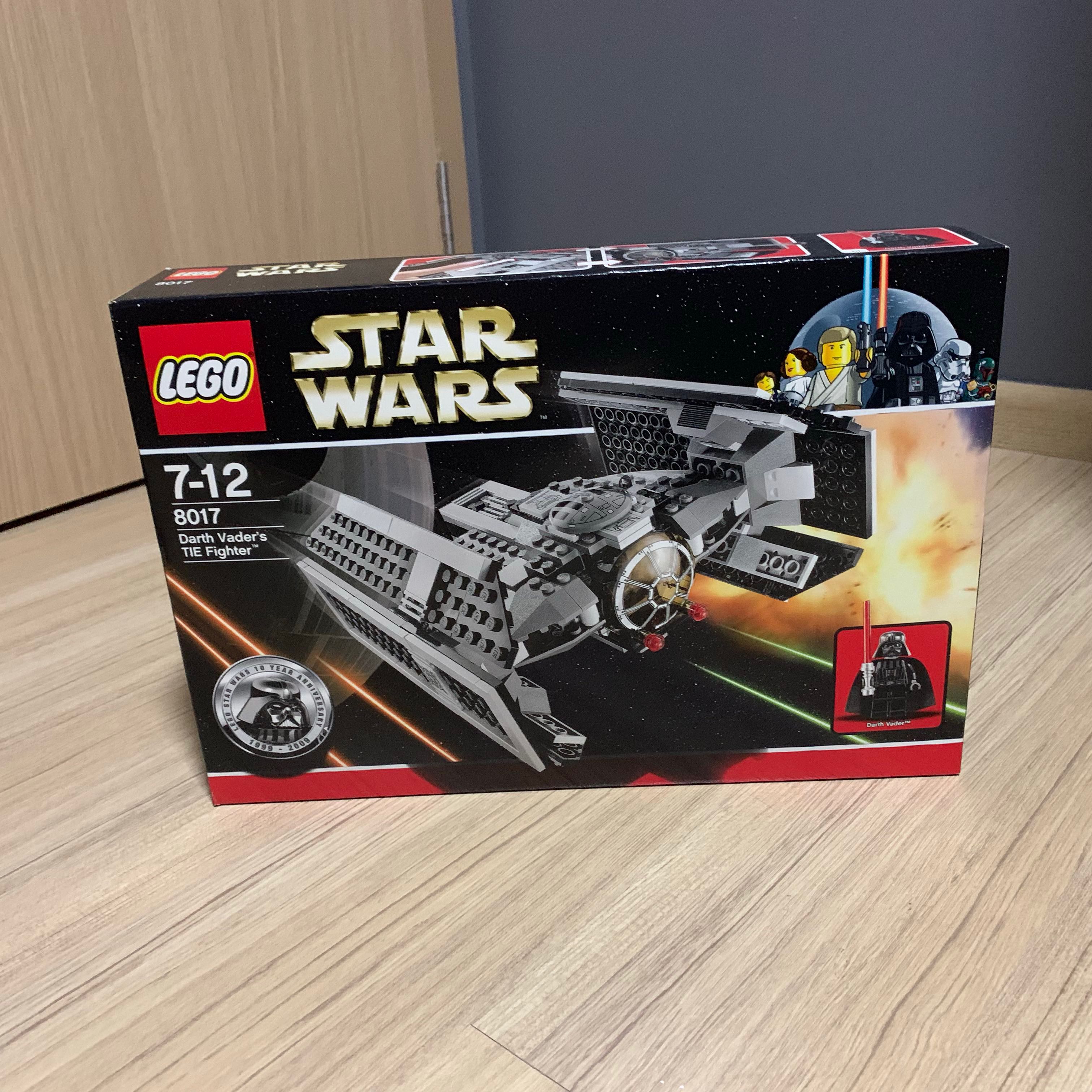 Lego 8017 Starwars Darth Vader's Tie Fighter (Retired Set), Hobbies ...