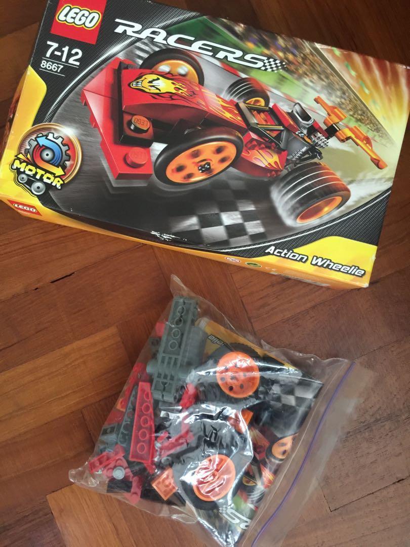 LEGO Racers Action Wheelie 8667, Hobbies & Toys, Toys & Games on Carousell