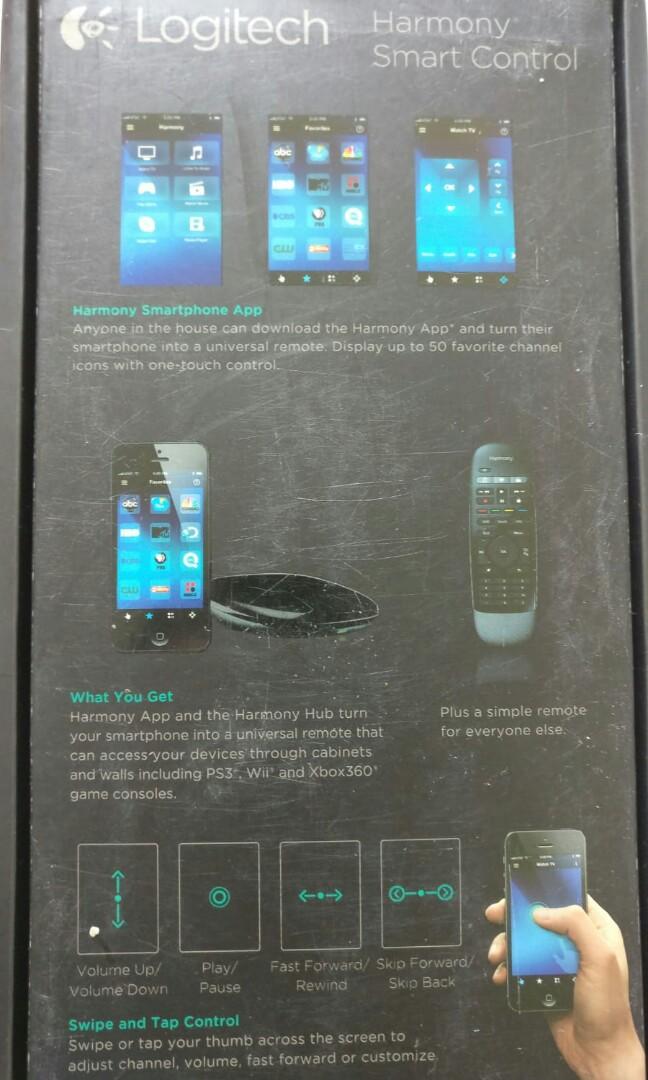 Logitech harmony smart control hub, TV & Home Appliances, TV ...