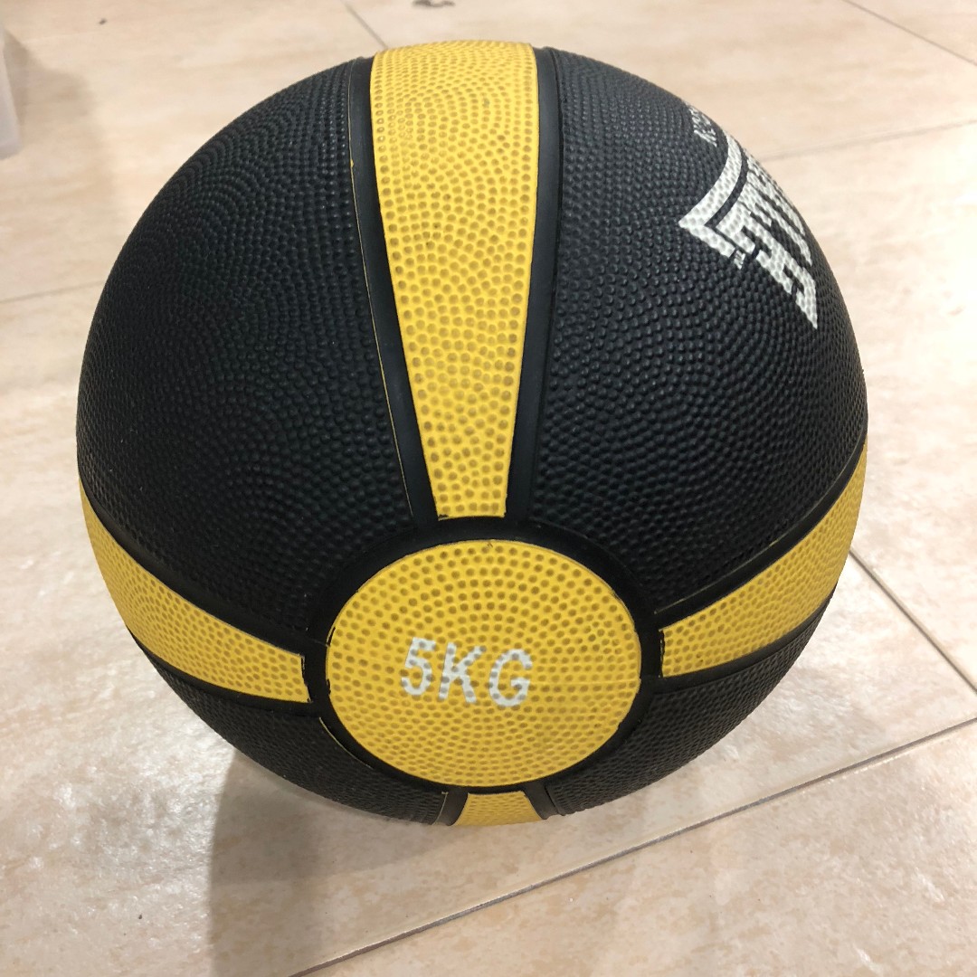 Medicine Ball 5kg, Sports Equipment, Exercise & Fitness, Cardio ...