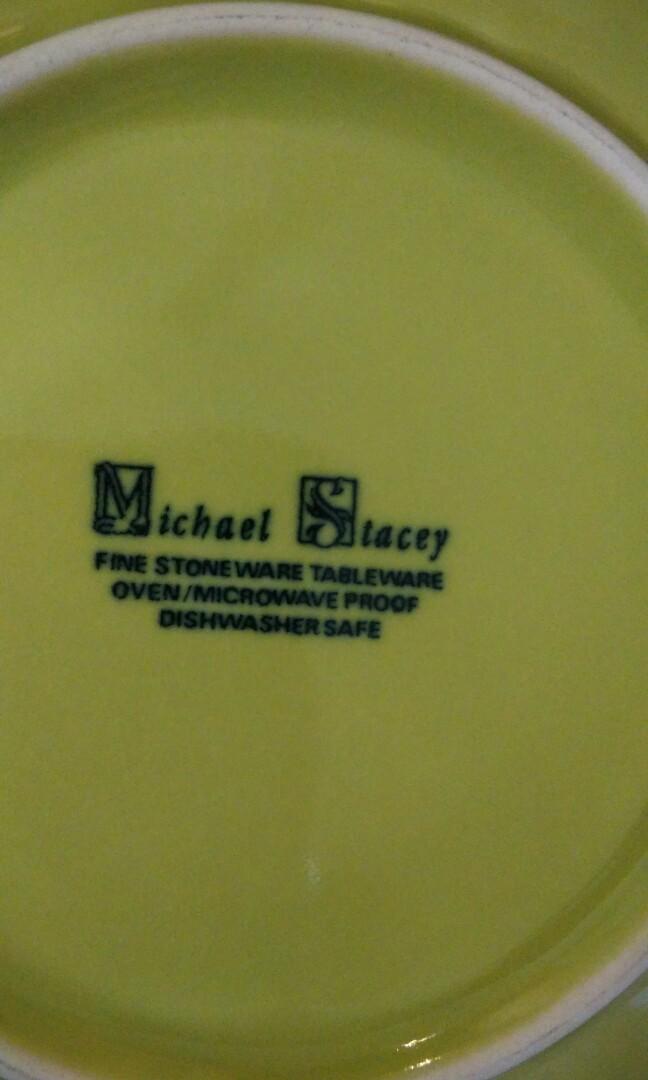 Michael Stacey FINE STONEWARE sets, Furniture & Home Living ...