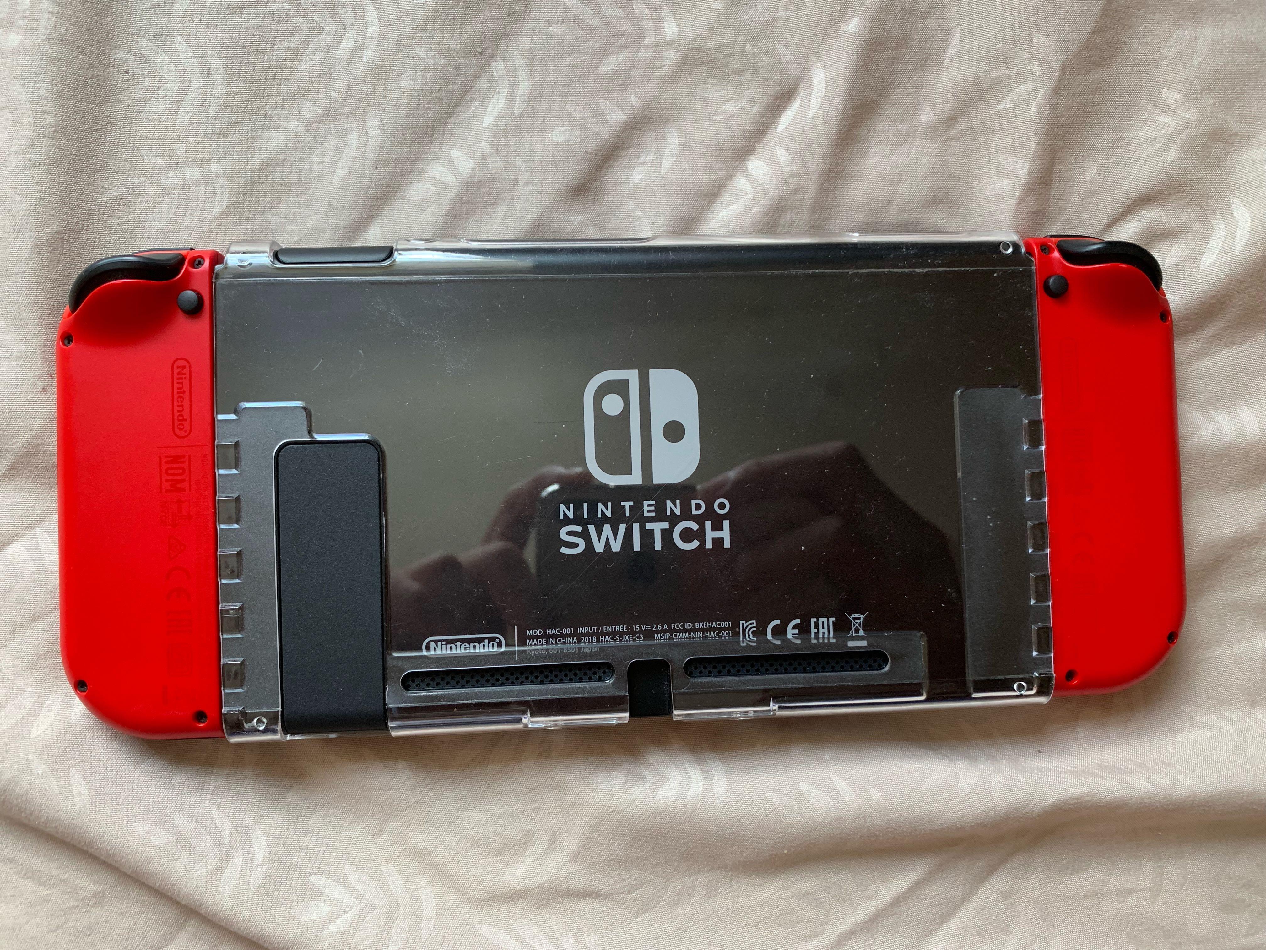 NINTENDO SWITCH [Super Mario Odyssey Red edition], Video Gaming, Video ...