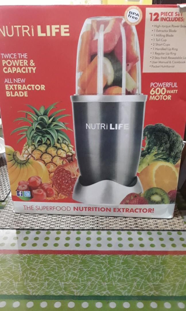 NutriLife Nutrition Extractor, TV & Home Appliances, Kitchen Appliances ...