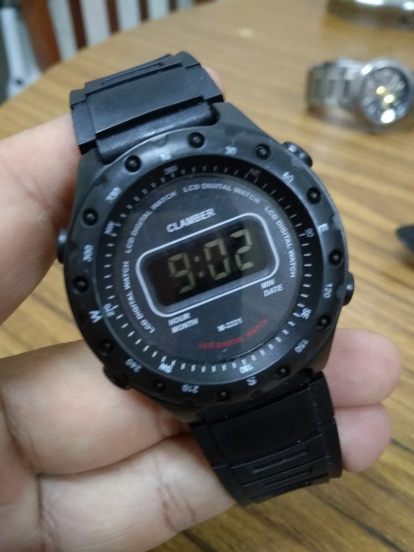 Original Chamber digital watch from Japan, Men's Fashion, Watches ...