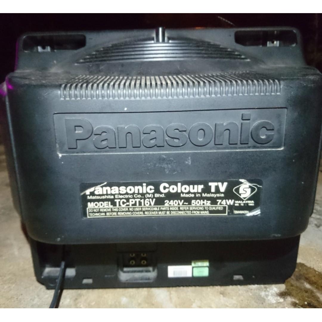 original panasonic tv japan antik klasik retro 1990an, TV & Home ...