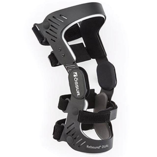 Ossur Rebound Dual Knee Brace (RIGHT KNEE SUPPORT), Health & Nutrition ...