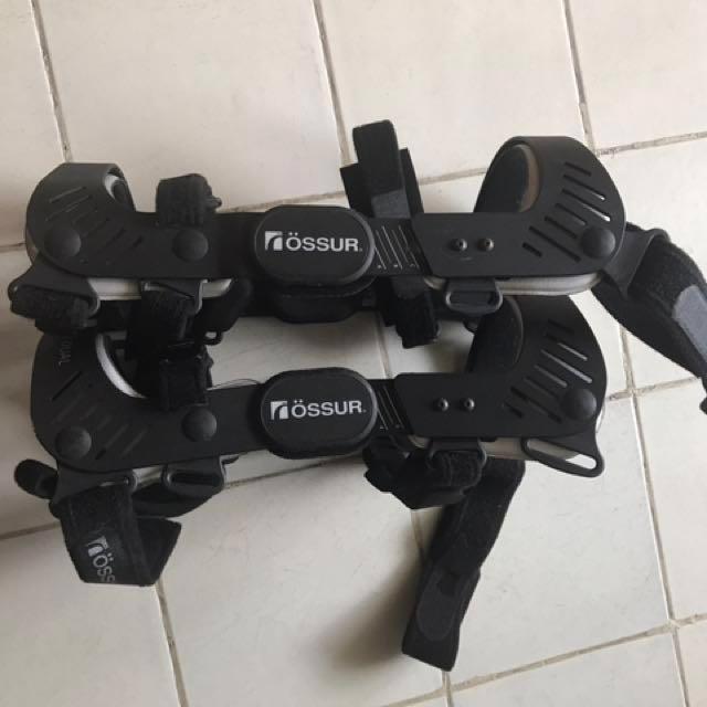 Ossur Rebound Dual Knee Brace (RIGHT KNEE SUPPORT), Health & Nutrition ...