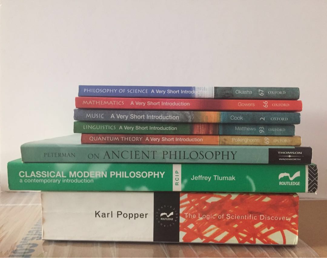 Philosophy books, Hobbies & Toys, Books & Magazines, Fiction & Non ...