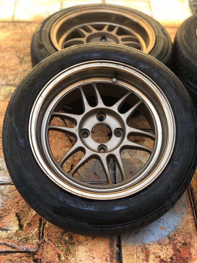 Rim Enkei RPF1 15x8jj, Auto Accessories on Carousell