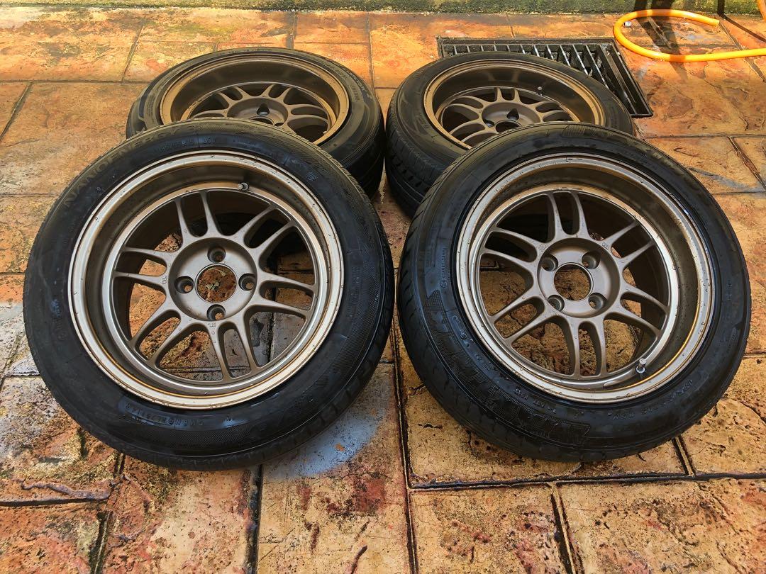 Rim Enkei RPF1 15x8jj, Auto Accessories on Carousell