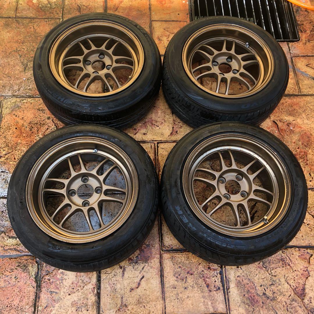 Rim Enkei RPF1 15x8jj, Auto Accessories on Carousell
