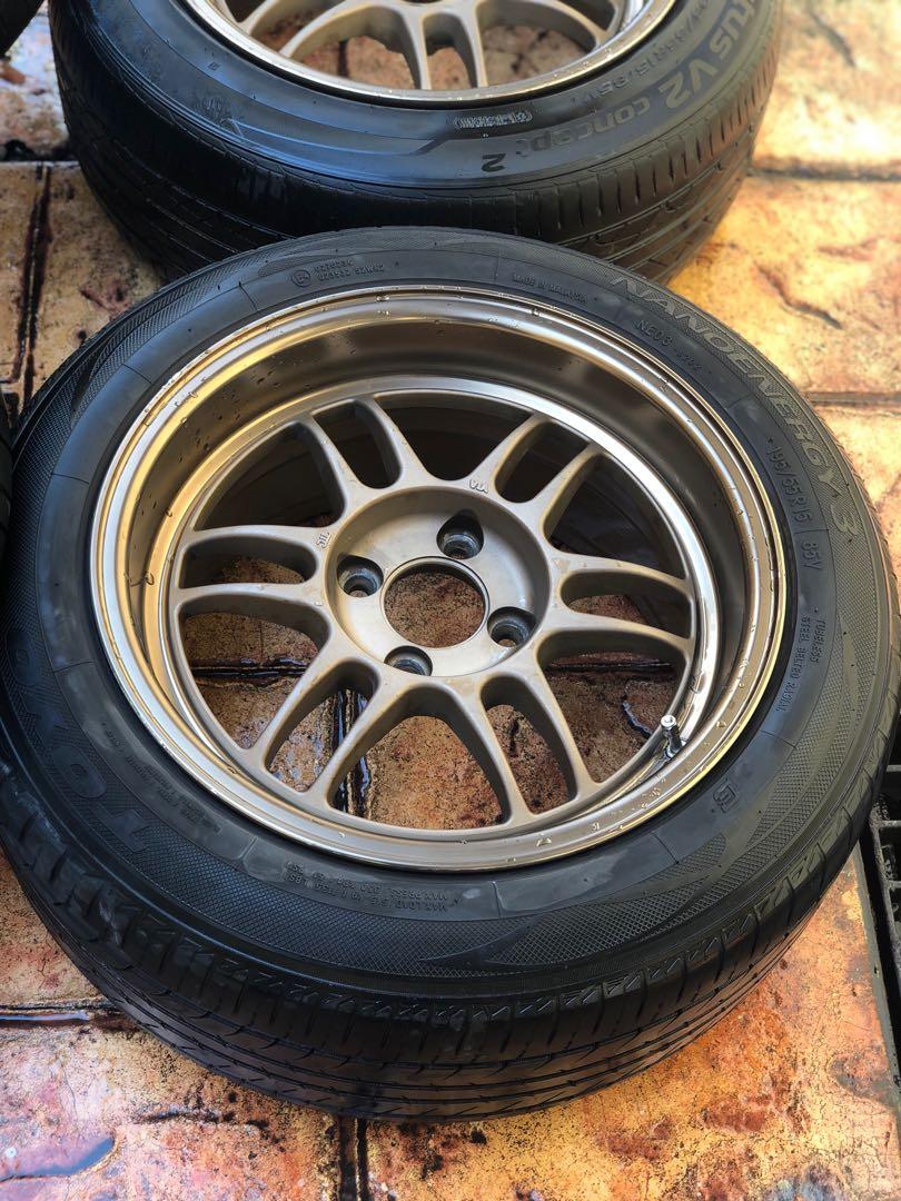 Rim Enkei RPF1 15x8jj, Auto Accessories on Carousell