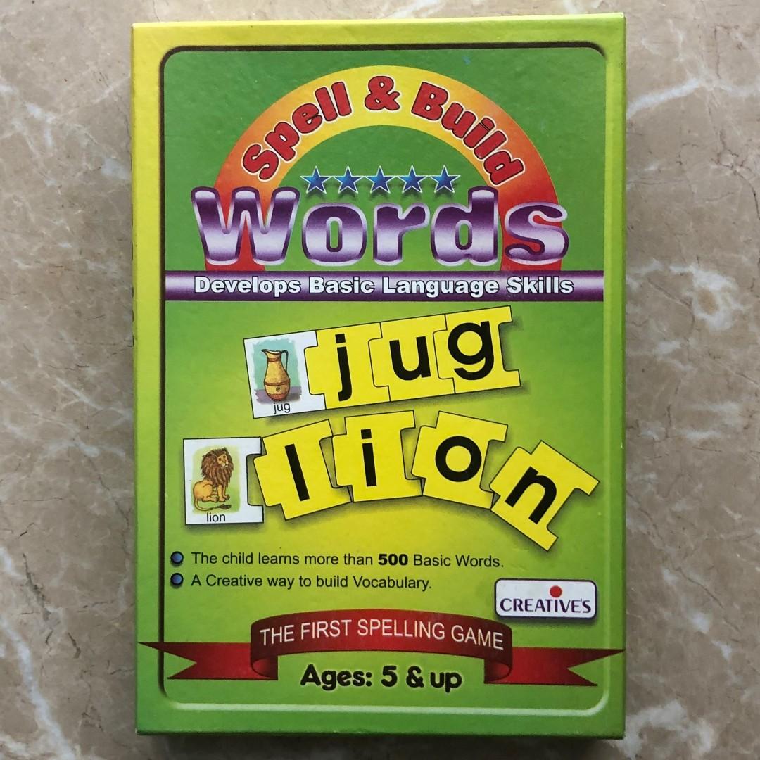 Spell & Build Words, Hobbies & Toys, Books & Magazines, Fiction & Non ...