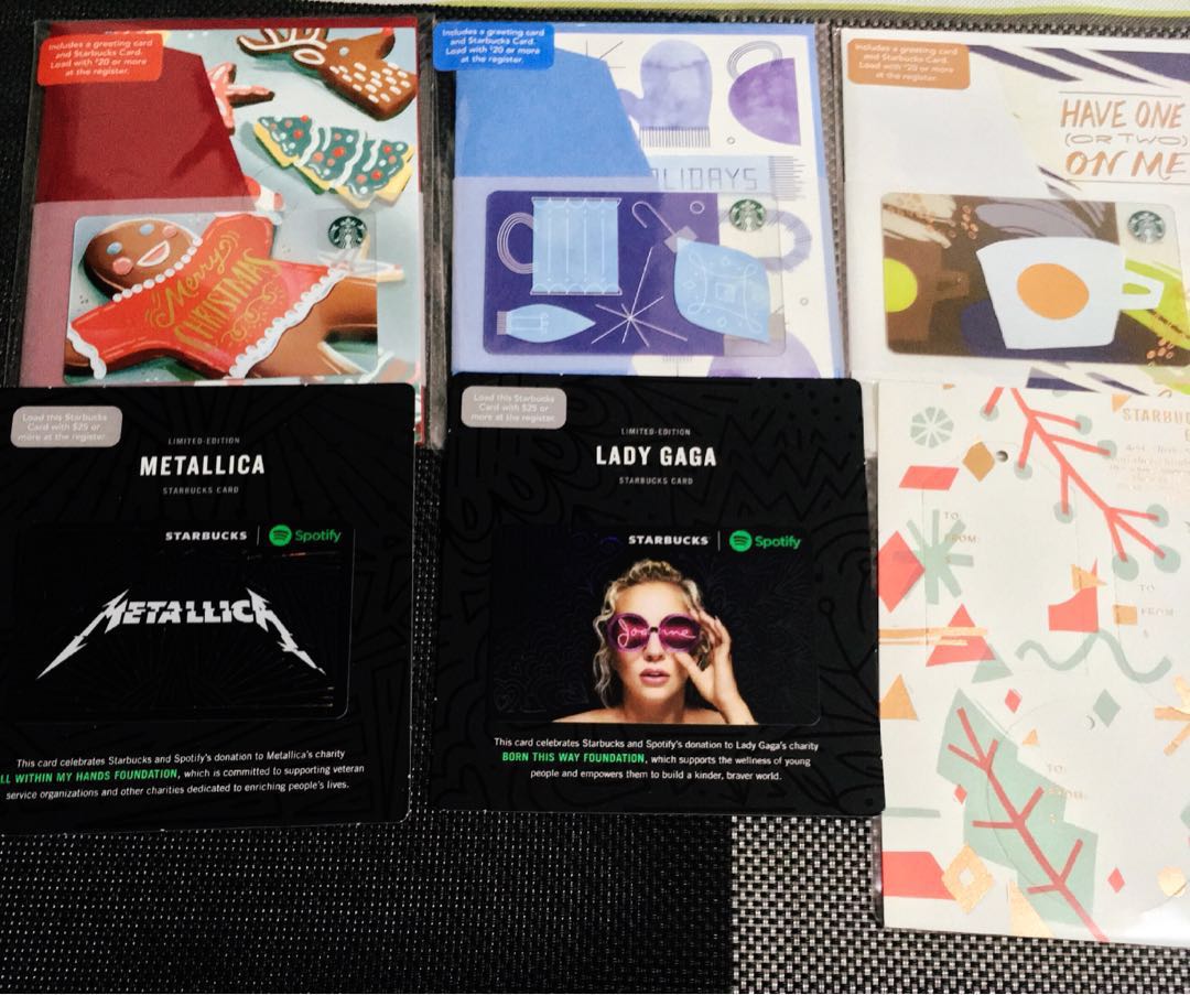 Starbucks Cards US collection (selling as set), Tickets & Vouchers ...