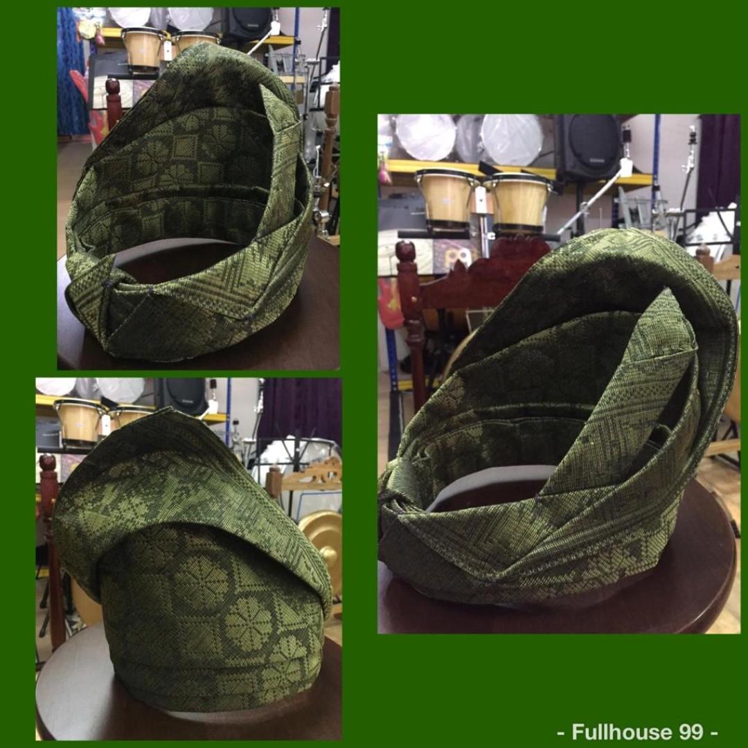 Tengkolok Hulubalang Melayu (B), Men's Fashion, Muslim Wear ...