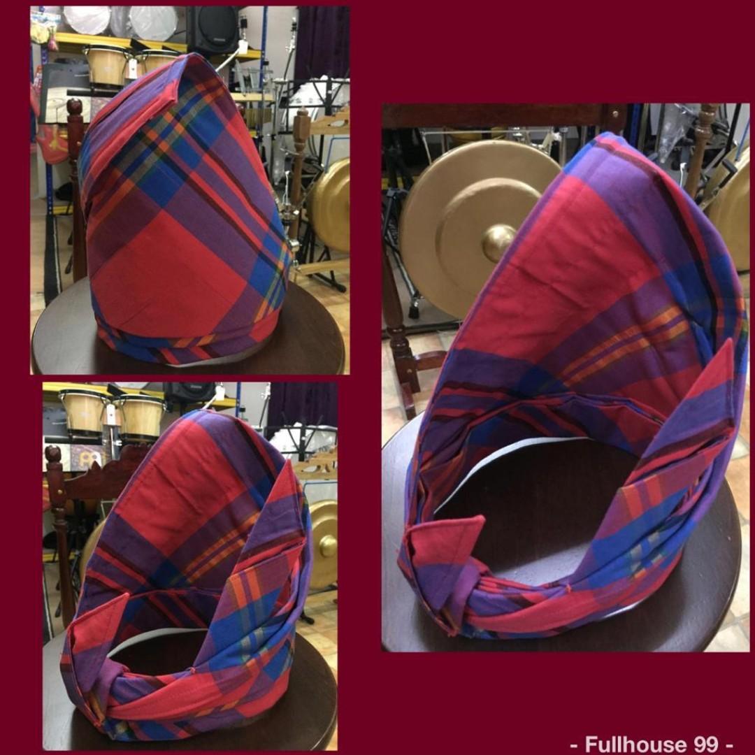 Tengkolok Hulubalang Melayu (C), Men's Fashion, Muslim Wear ...