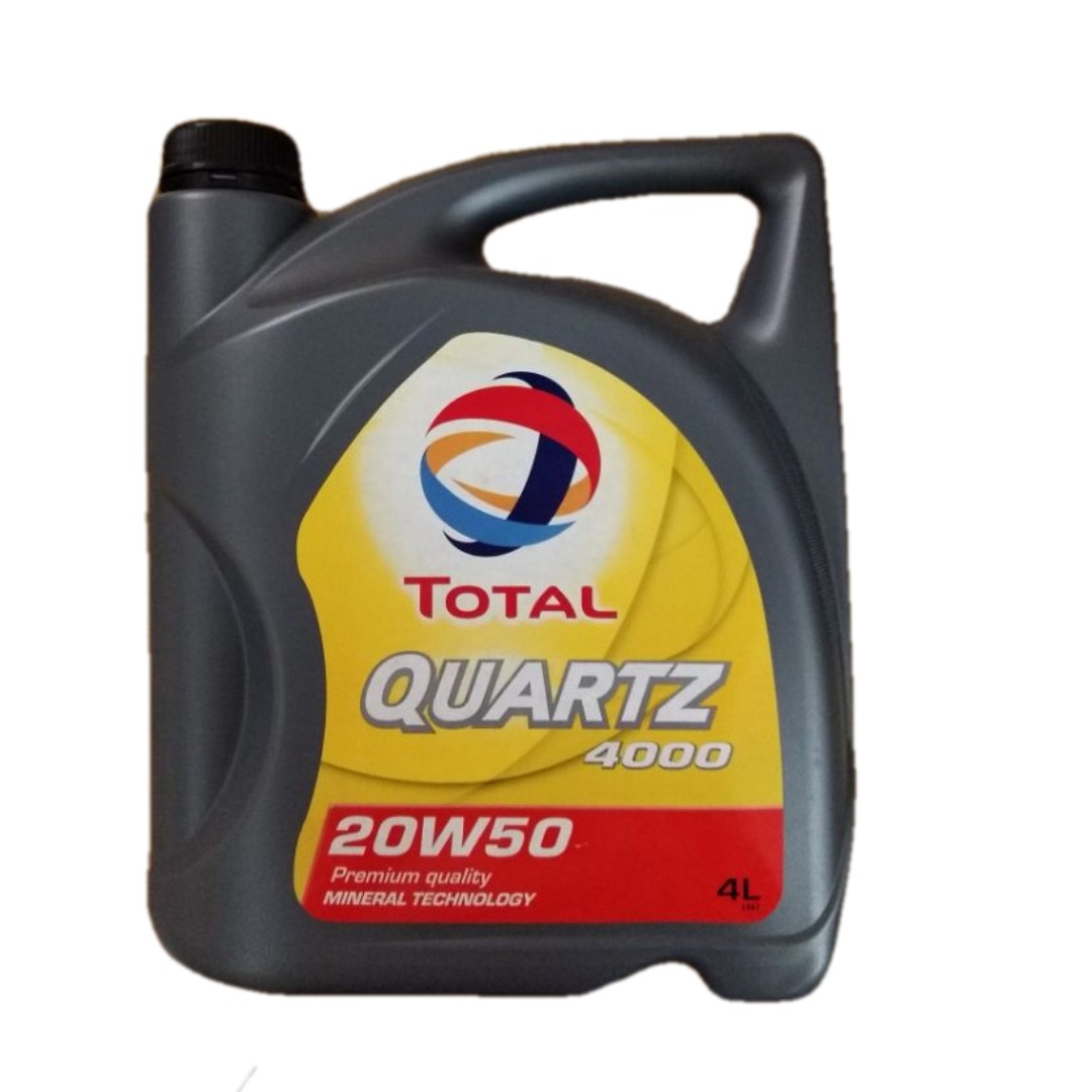 Total Quartz 4000 Mineral Engine Oil 20W-50 (4L), Everything Else ...