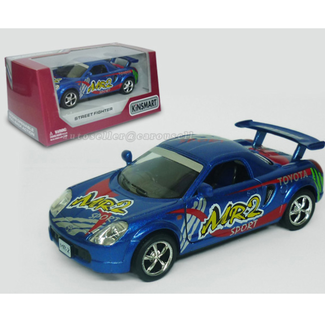 Toyota MR2 Spyder 1/36 model car - Street fighter, Hobbies & Toys, Toys ...