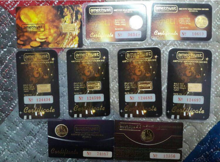 1g dinar Emas 999.9 Powergold, Property, Others on Carousell