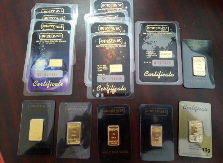 1g dinar Emas 999.9 Powergold, Property, Others on Carousell