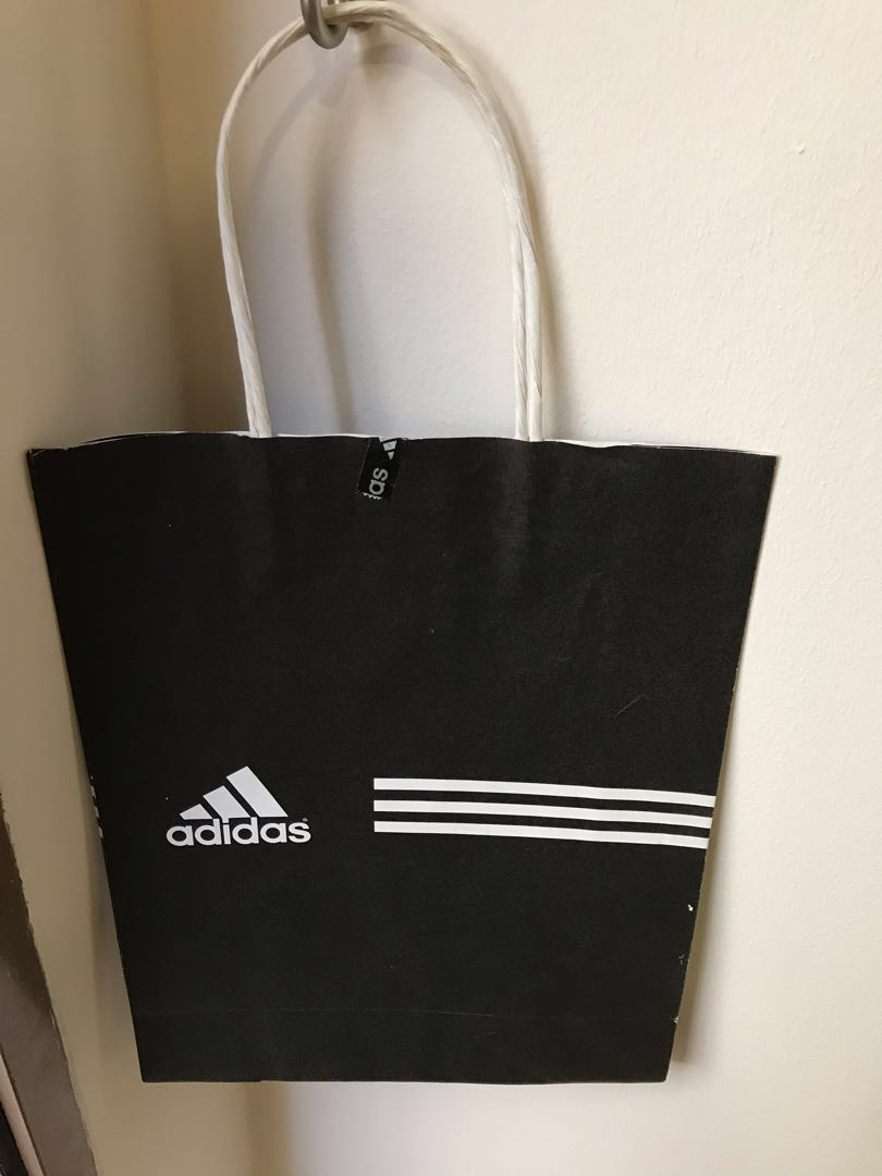 Adidas paper bag, Luxury, Bags & Wallets on Carousell