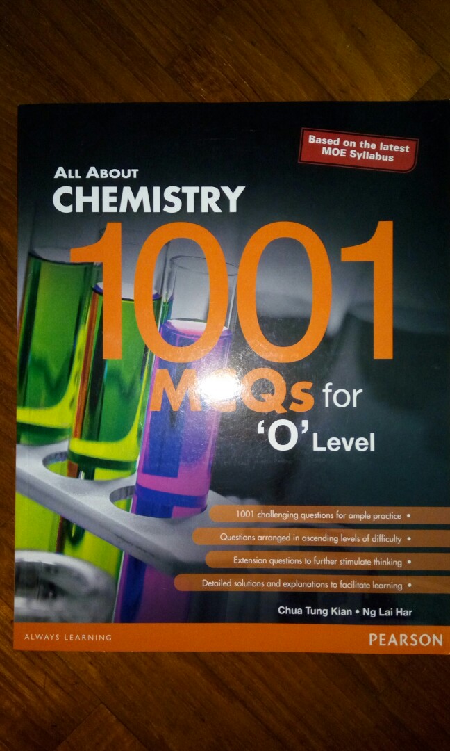 All about chemistry 1001 mcqs for 'O' level (pure chemistry), Hobbies ...