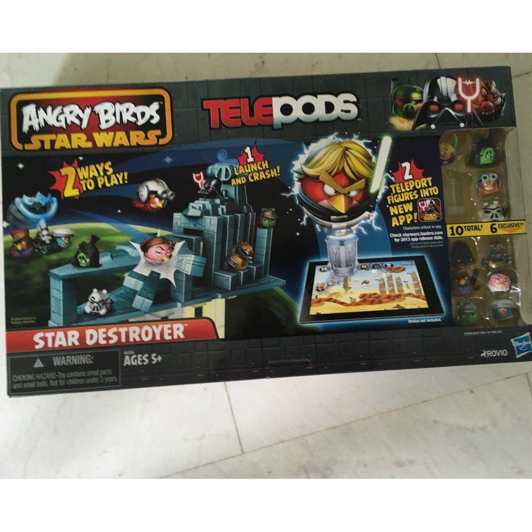 Angry Birds Star Wars Star Destroyer INCLUDES TELEPODS, Hobbies & Toys ...