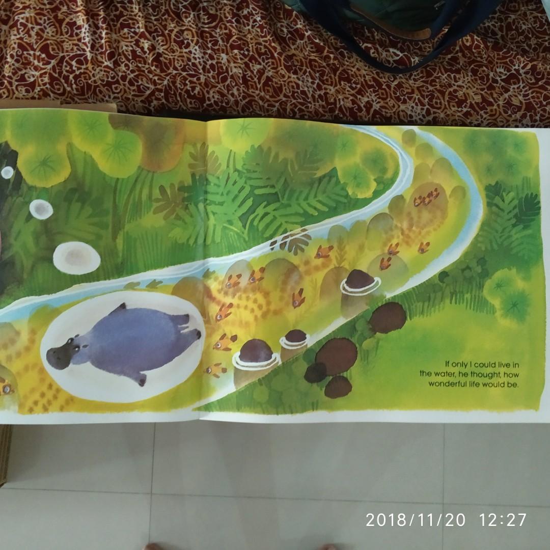 Big Book (45×37cm): Hot Hippo, Hobbies & Toys, Books & Magazines ...