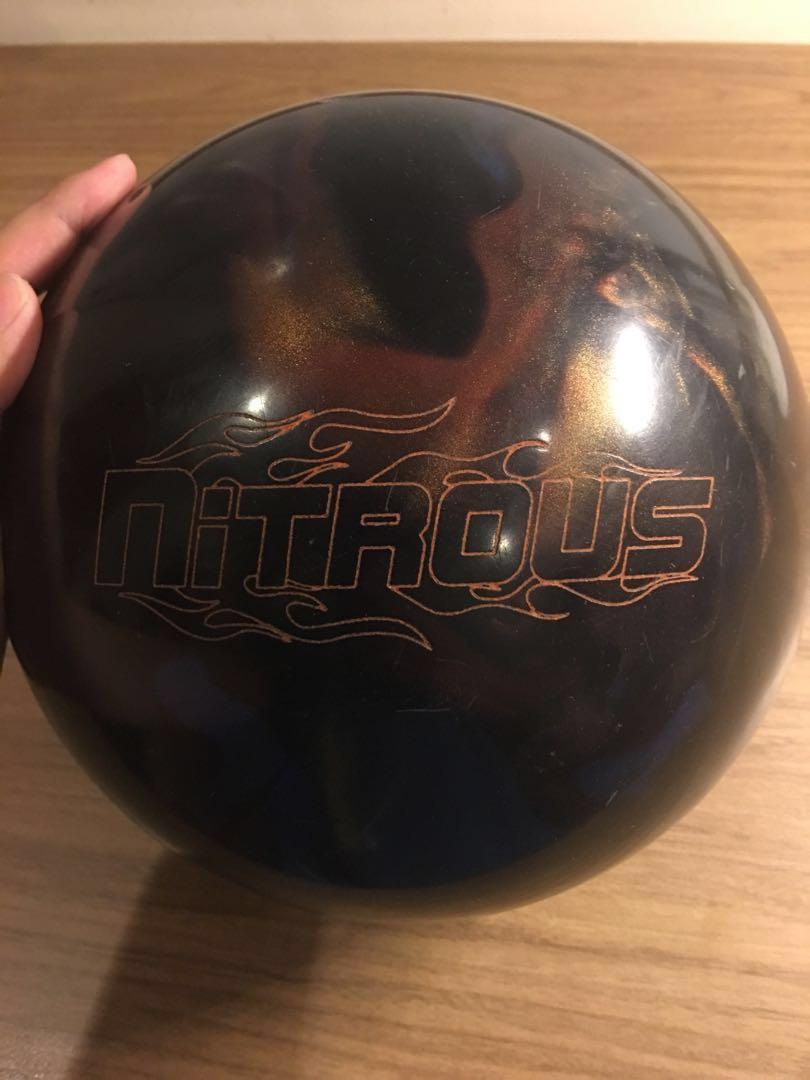 Columbia 300 Reactive hook/curve Bowling ball Nitrous. 12lbs, Sports ...