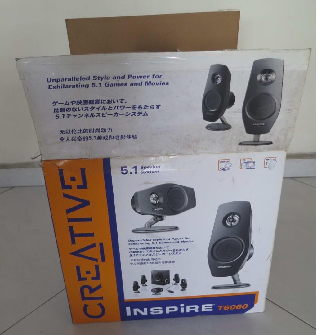 Creative Inspire T6060 5.1 Speaker, TV & Home Appliances, TV ...