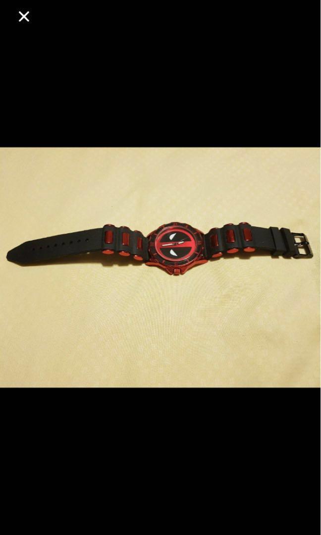 Deadpool Marvel watch, Luxury, Watches on Carousell