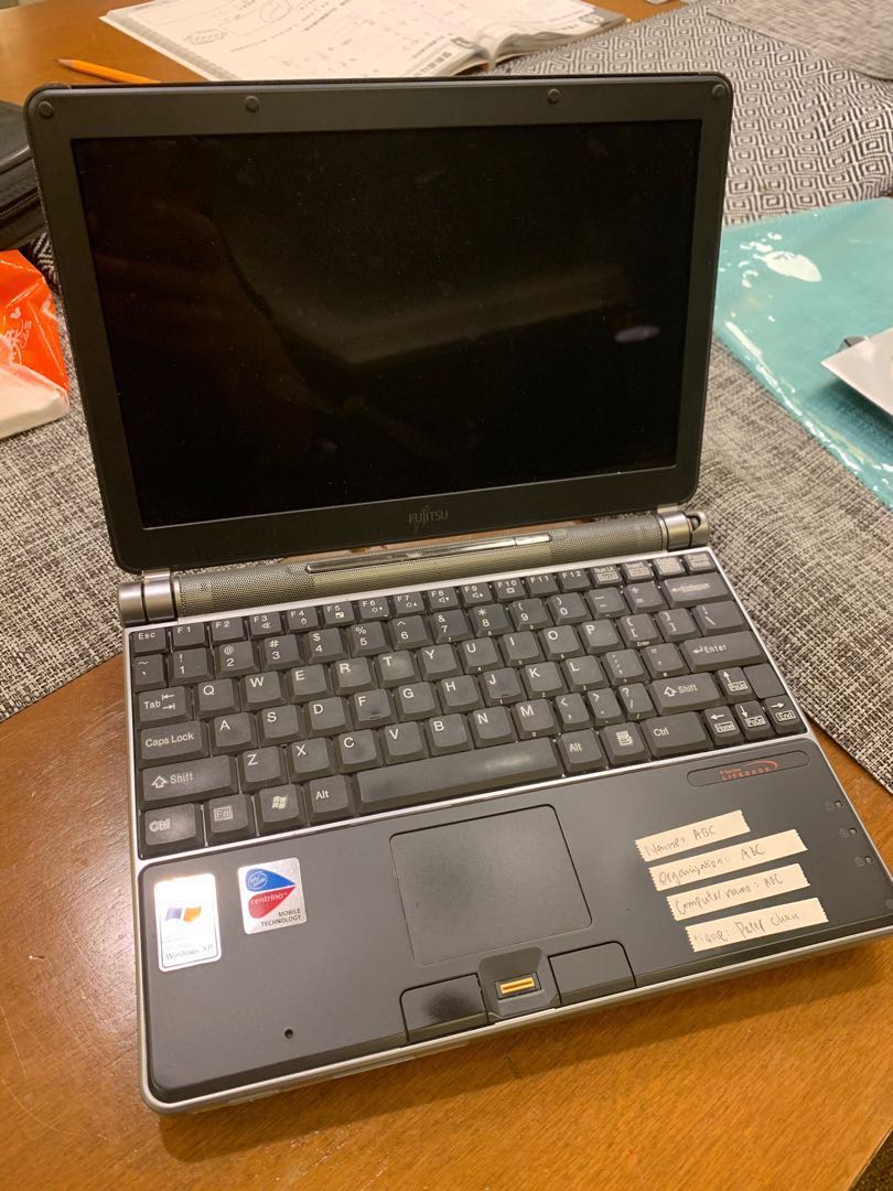 Fujitsu Lifebook P7010 laptop, 電腦＆科技, 手提電腦 - Carousell