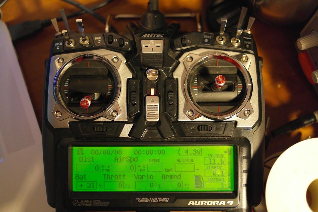 Hitec Aurora 9 remote, TV & Home Appliances, TV & Entertainment, TV Parts & Accessories on Carousell