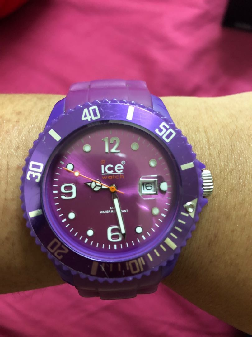 Ice Watch Ice Forever Purple Big Original, Men's Fashion, Watches ...