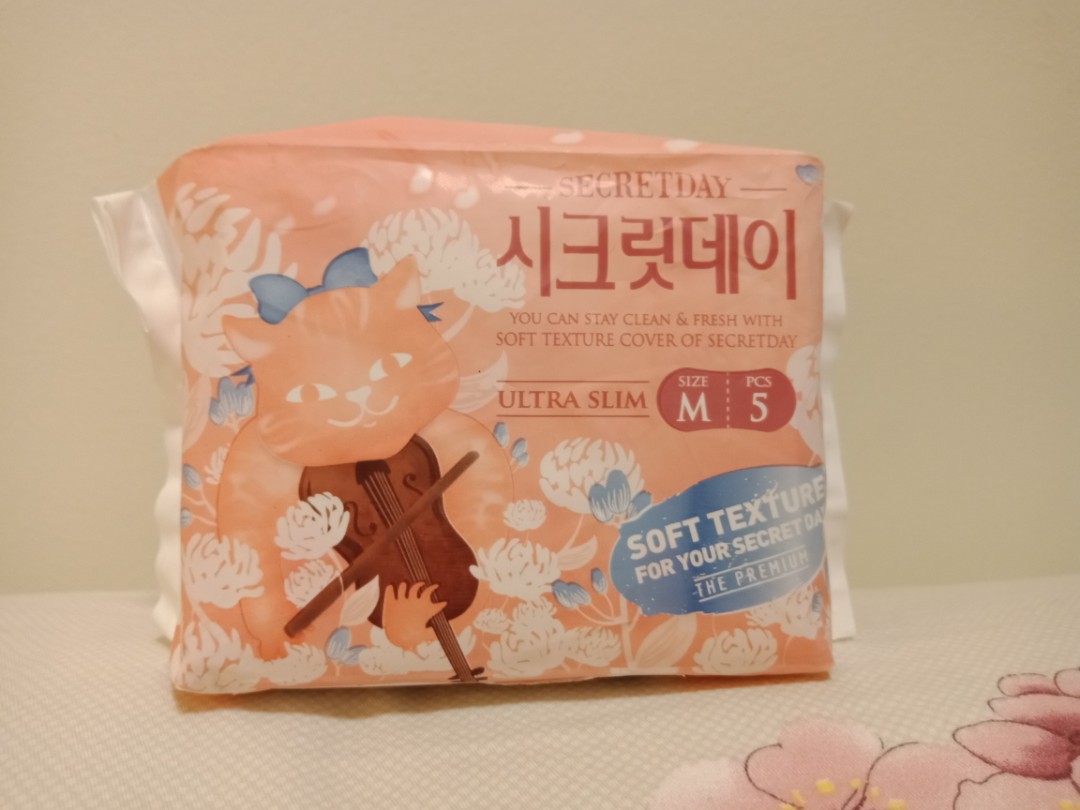 Korea Secret day sanitary pad, Beauty & Personal Care, Bath & Body ...