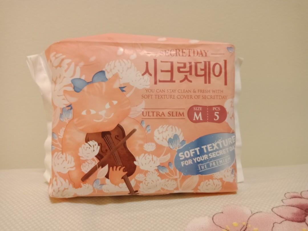 Korea Secret day sanitary pad, Beauty & Personal Care, Bath & Body ...