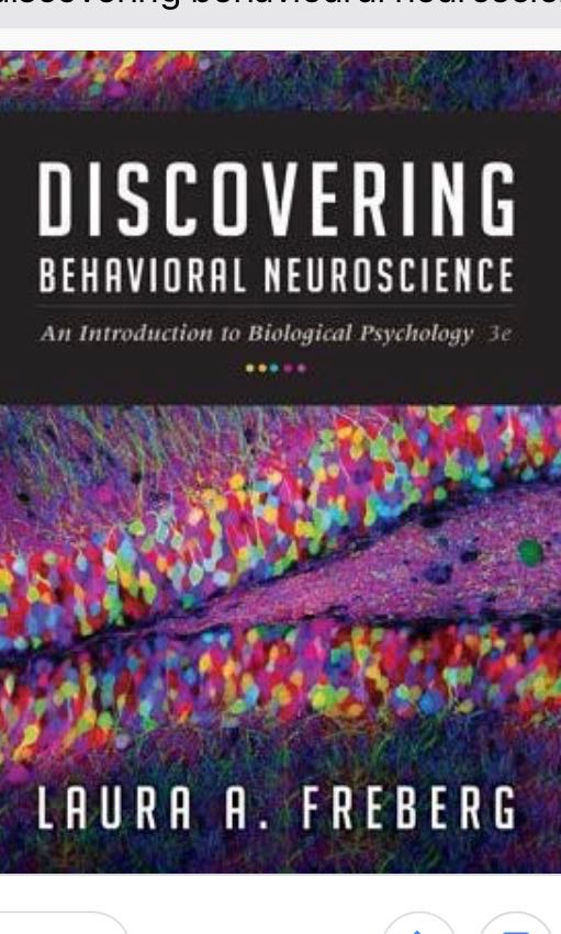 Laura discovering behavioural neuroscience, Hobbies & Toys, Books ...