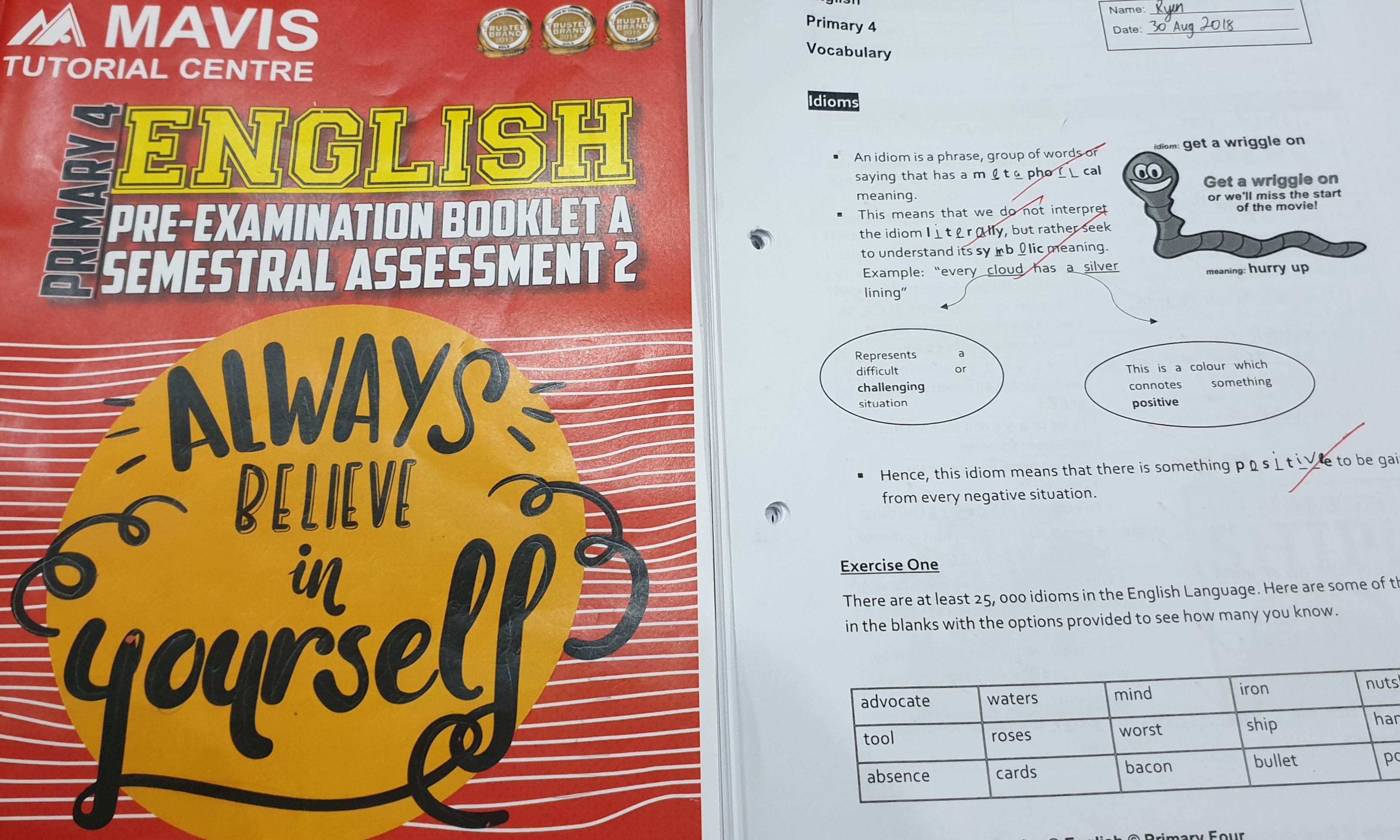 Mavis Tutorial Centre-Primary P4 English, Hobbies & Toys, Books ...