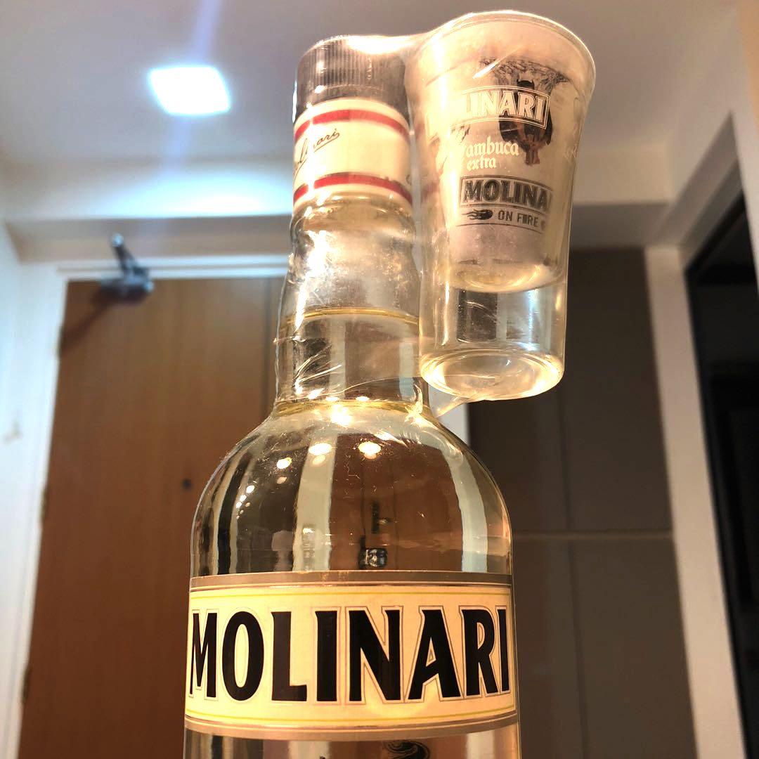 Molinari Sambuca EXTRA w free shot glass, Food & Drinks, Alcoholic ...