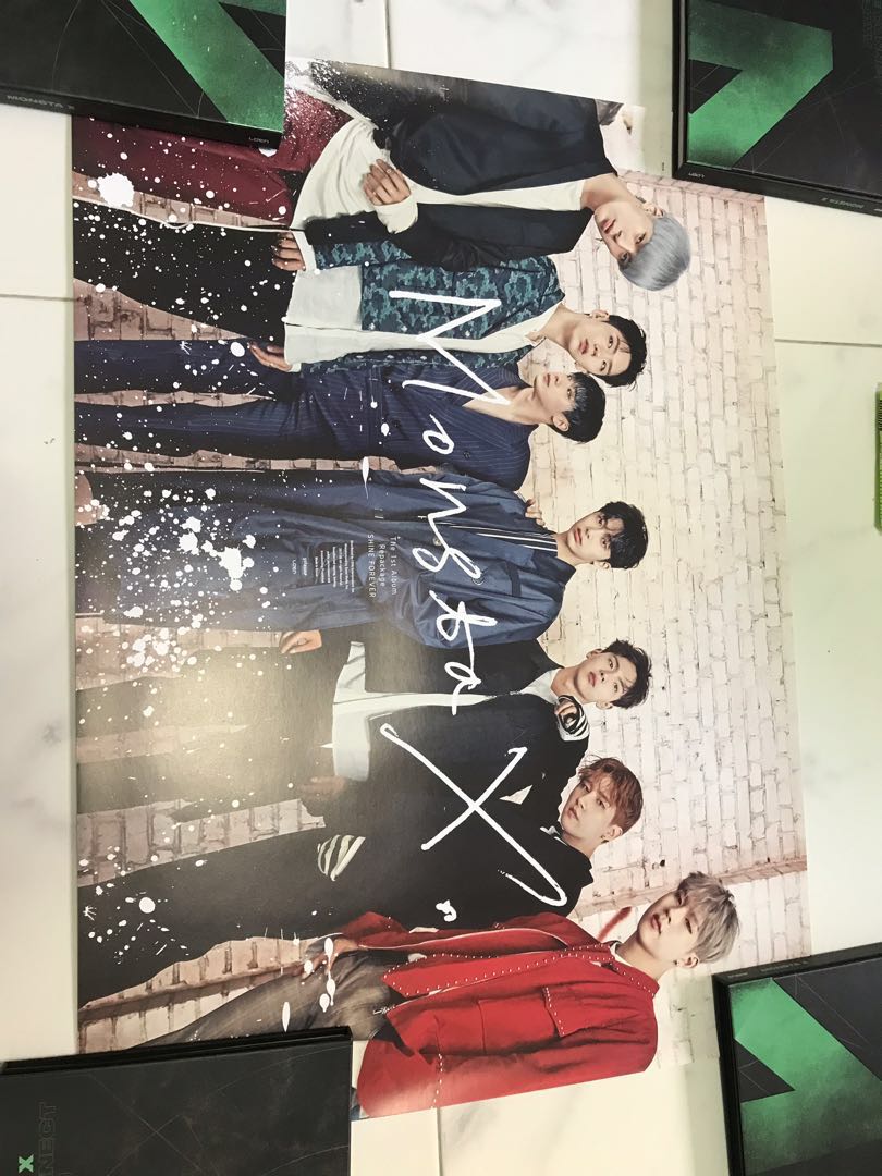 MONSTA X POSTERS, Hobbies & Toys, Memorabilia & Collectibles, K-Wave on ...
