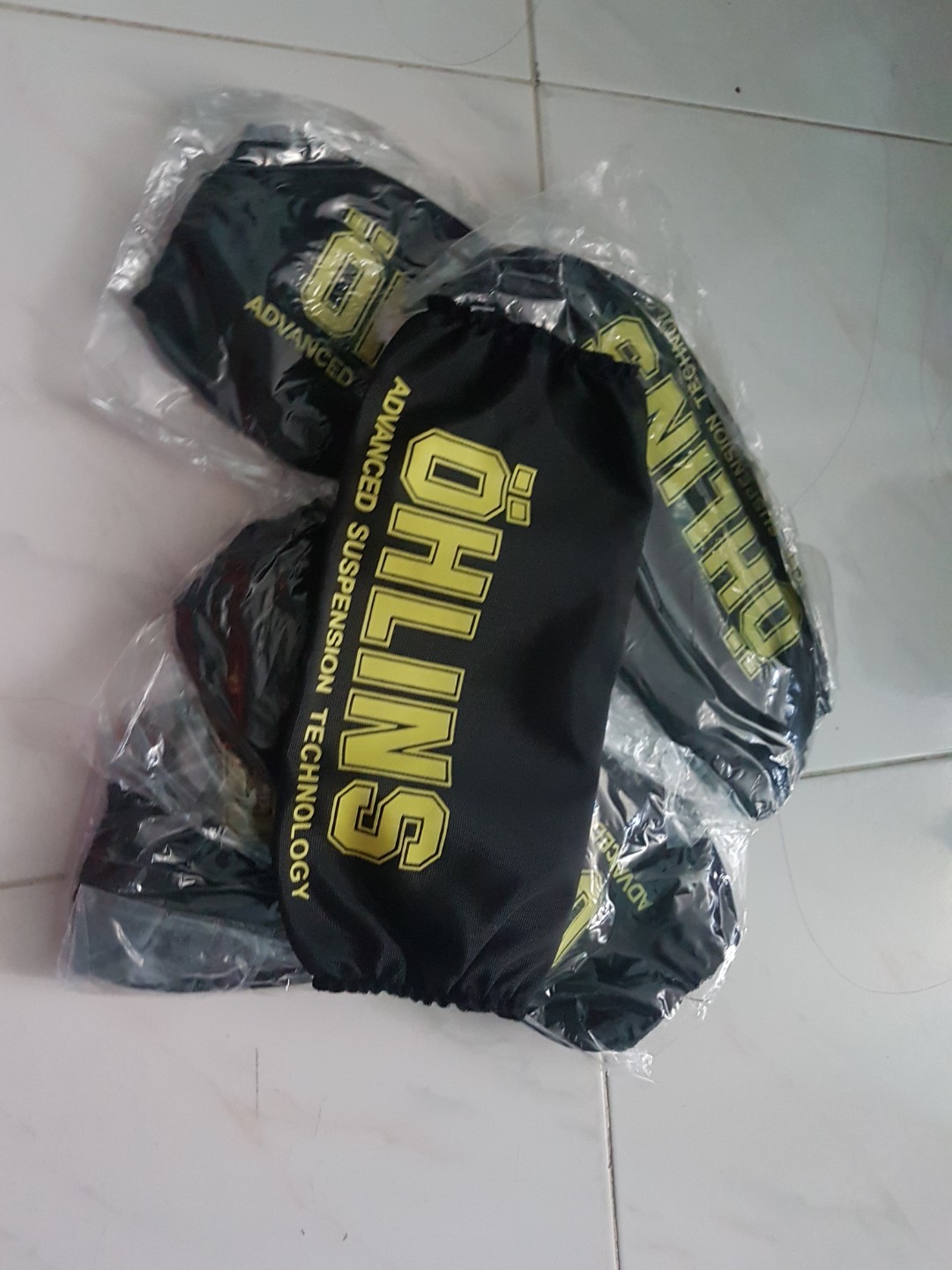 Ohlins monoshock velcro strap cover, Motorcycles, Motorcycle ...