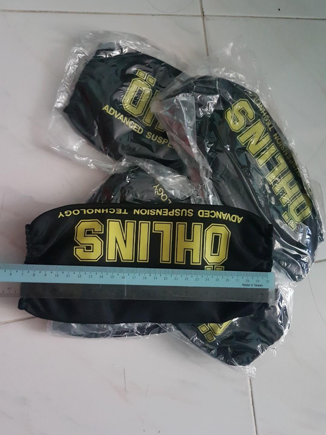 Ohlins monoshock velcro strap cover, Motorcycles, Motorcycle ...