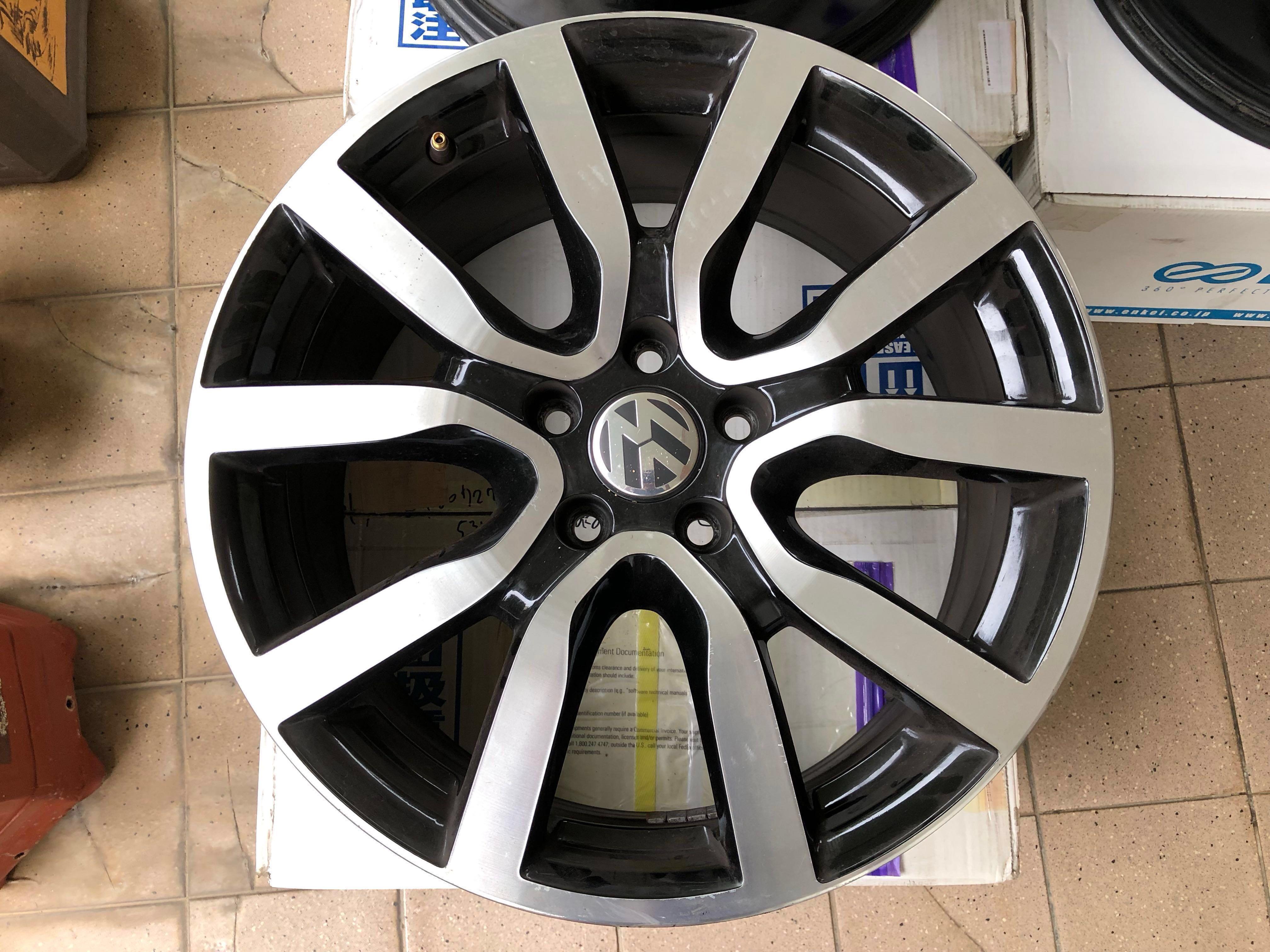 Original 18 inch VW Golf Variant R Line Rim, Car Accessories, Tyres ...